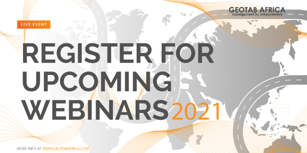 Geotab Africa Webinars | GEOTAB AFRICA